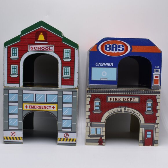 Lakeshore | Toys | Lakeshore Learning Wood Toy Play Block Emergency Gas ...